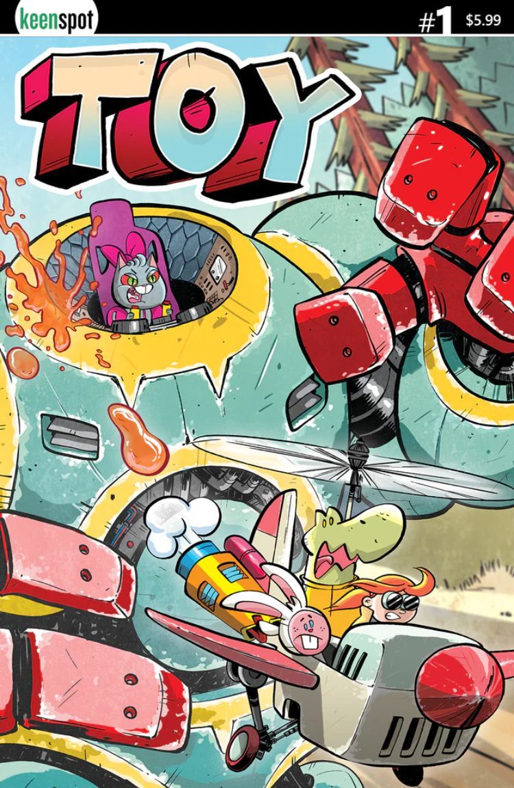 Kate Micucci Developing Animated Series Based on Keenspot Toy Comic Book