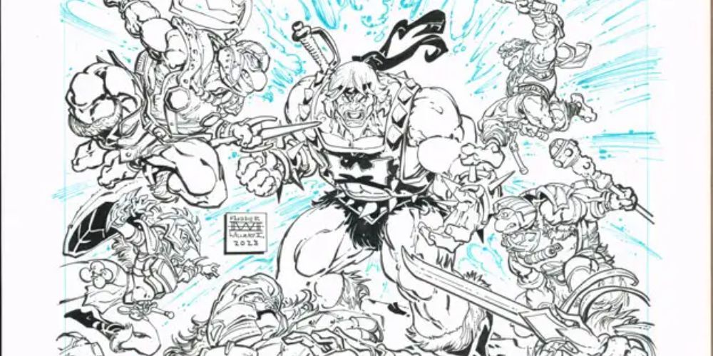 How Mini-Comics Revived a Canceled He-Man/TMNT Crossover