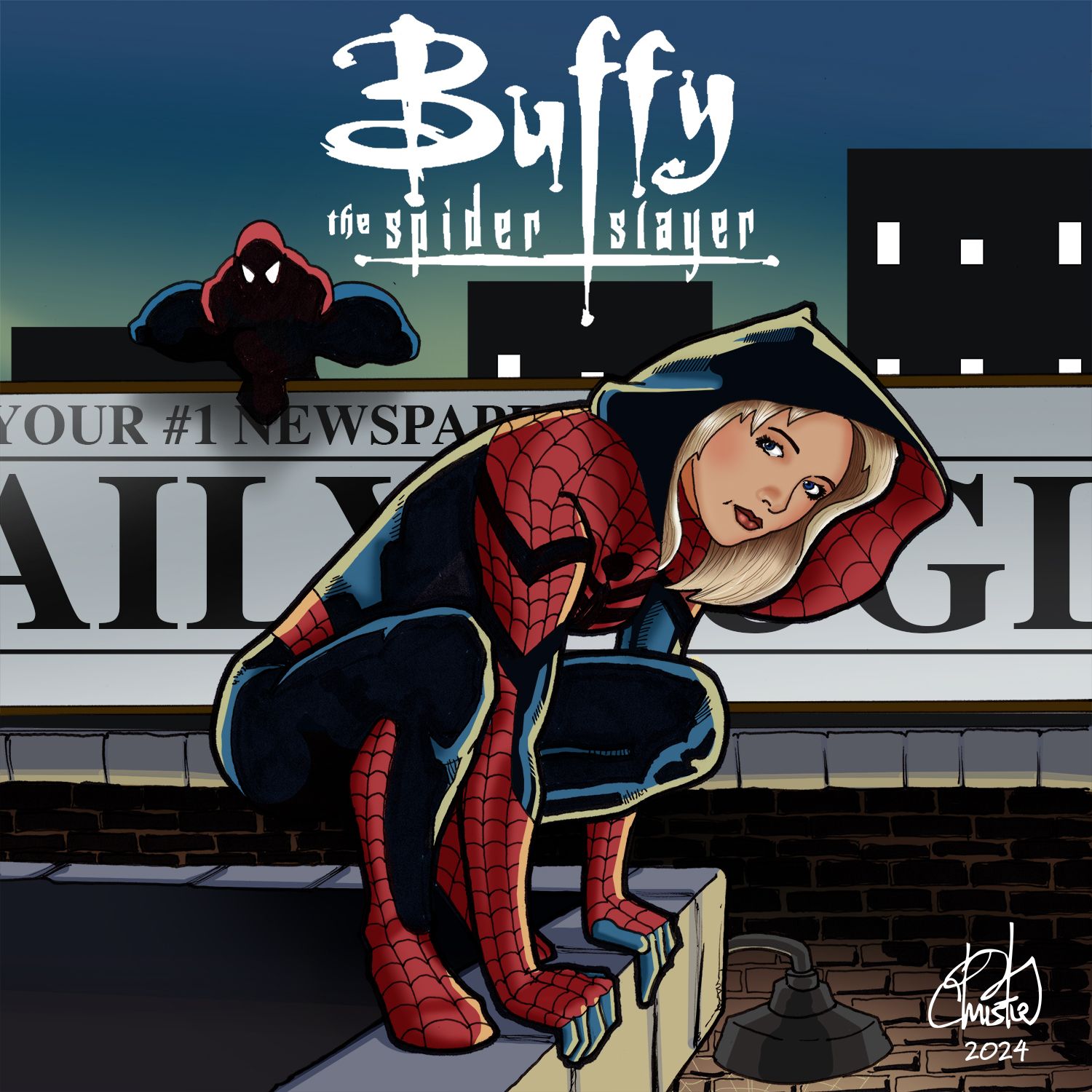 Line it is Drawn: Comic Book Characters as Spider-Women