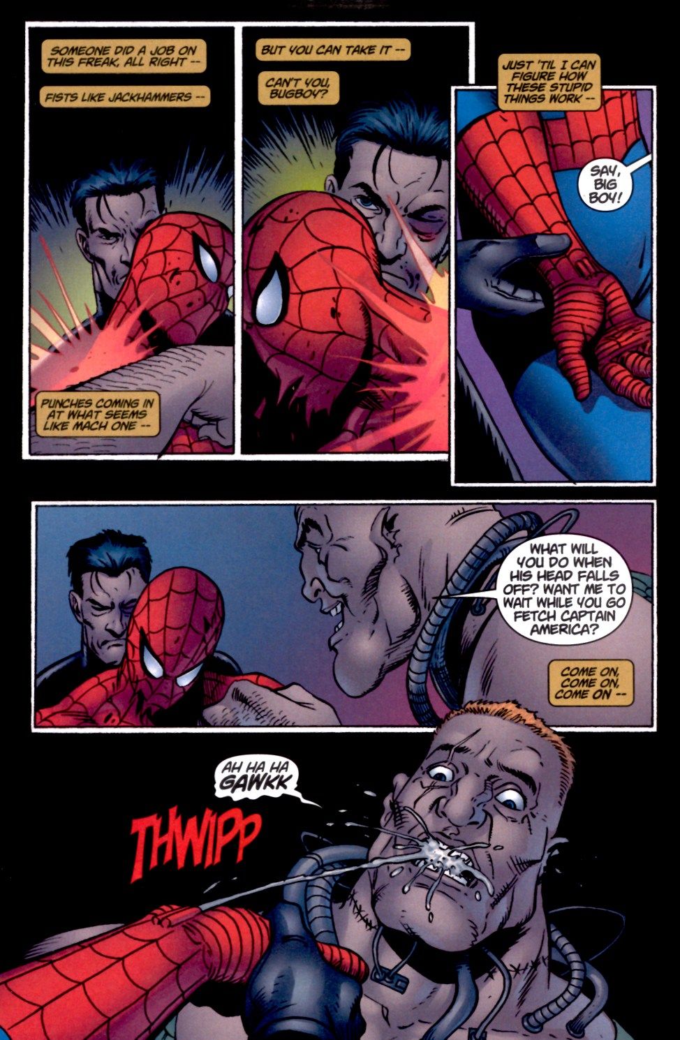 That Time the Punisher Used Spider-Man as a Human Shield