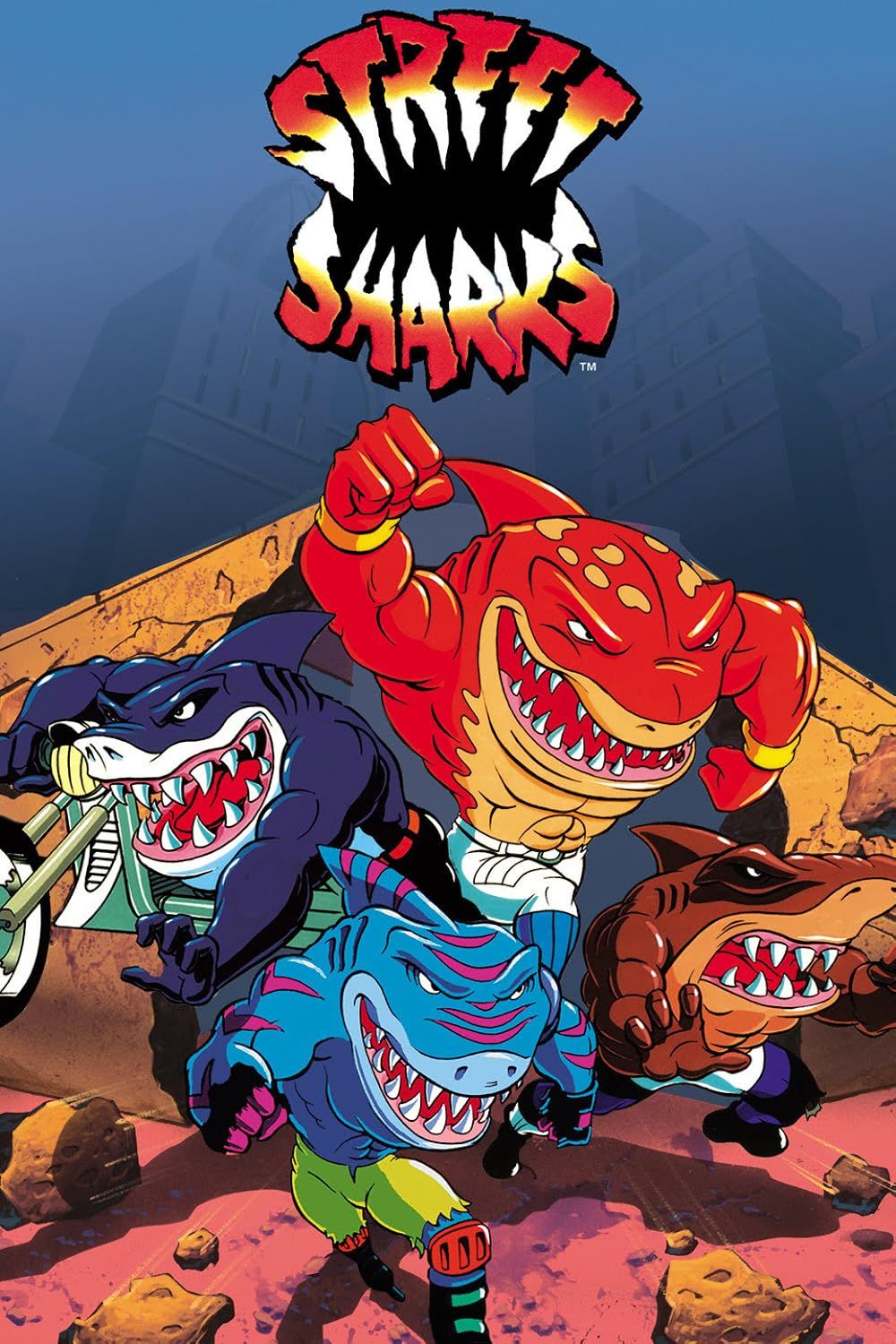 Street Sharks Returns With Retro-Style Figures for 30th Anniversary