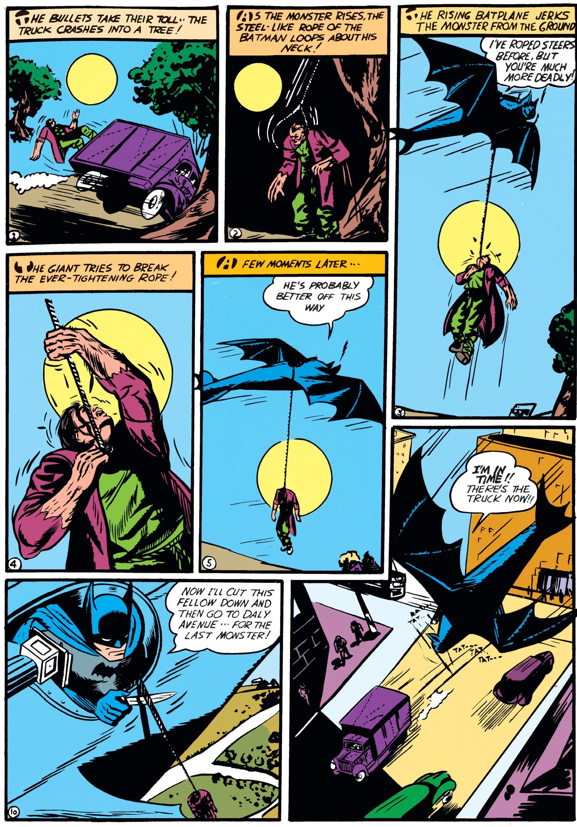 When Batman Brought Out His Machine Gun to Take Out Some Monster Men