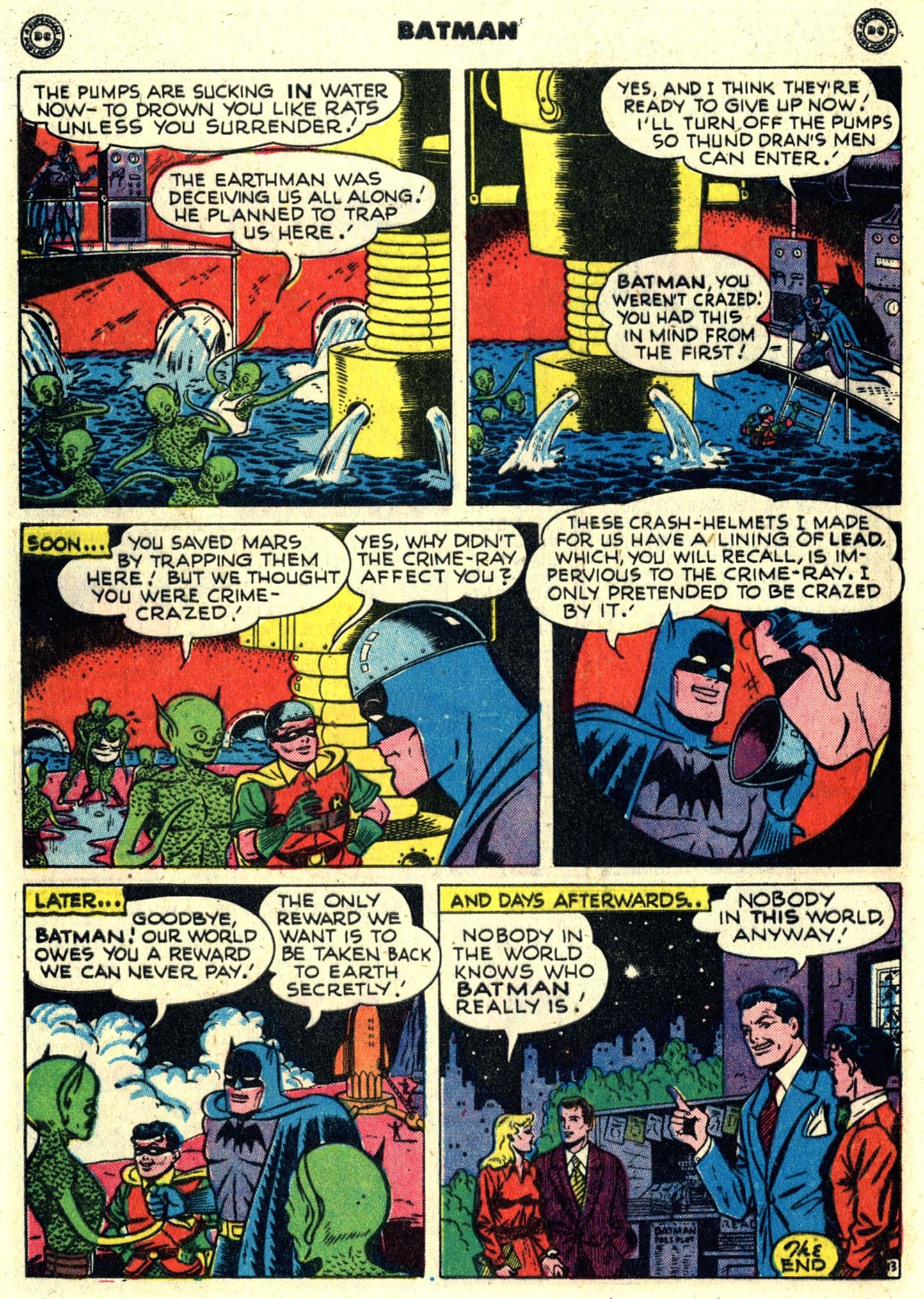When Did Batman First Travel to Outer Space?