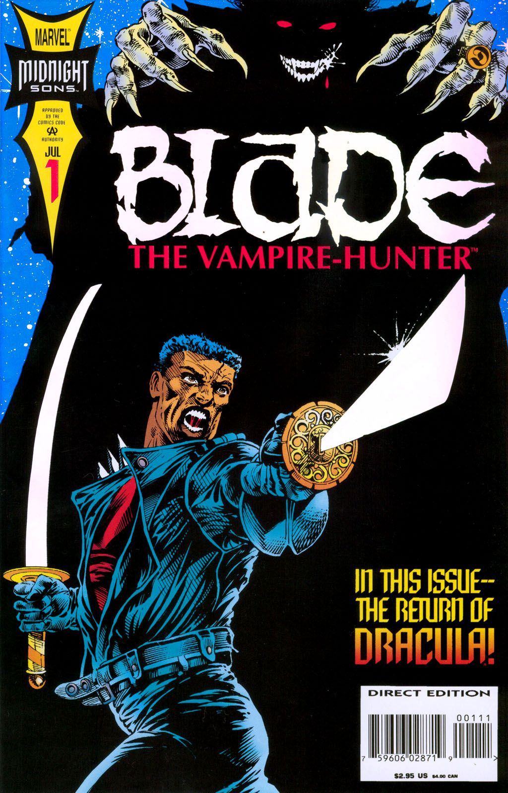 How the Comics Followed the Blade Movie to Make the Hero a 'Daywalker'