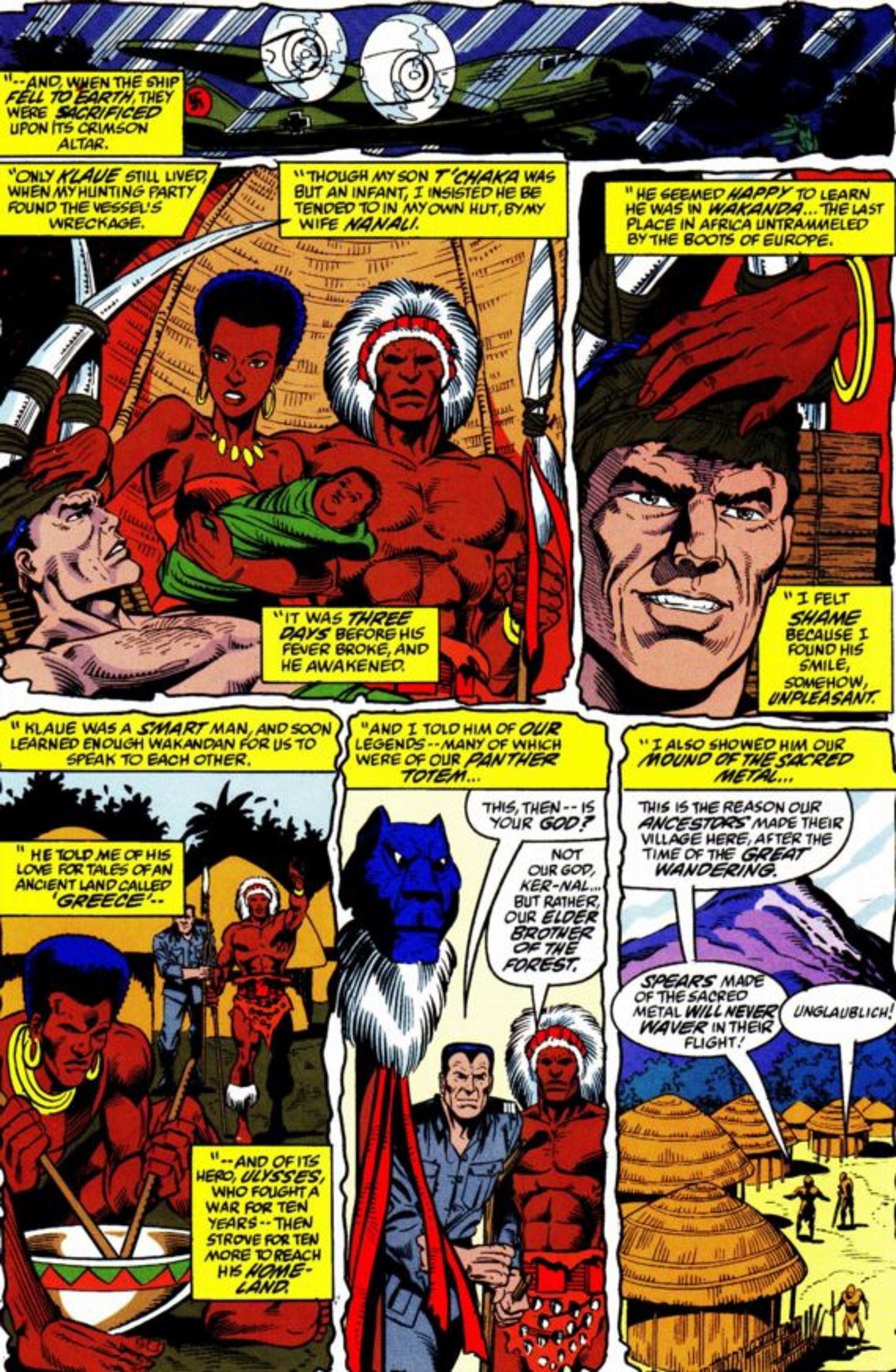 When Did Black Panther First Fight During World War II?
