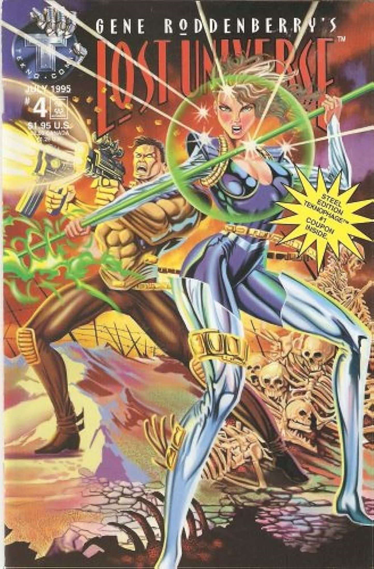 Which Obscure 1990s Comic Book Series Had Its Own Newspaper Comic Strip?