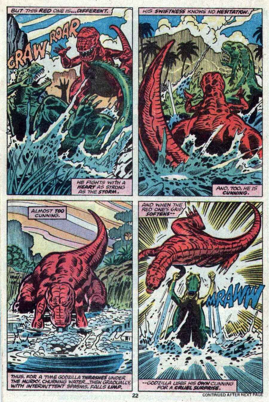 Godzilla Was the One Who Introduced Devil Dinosaur to the Marvel Universe