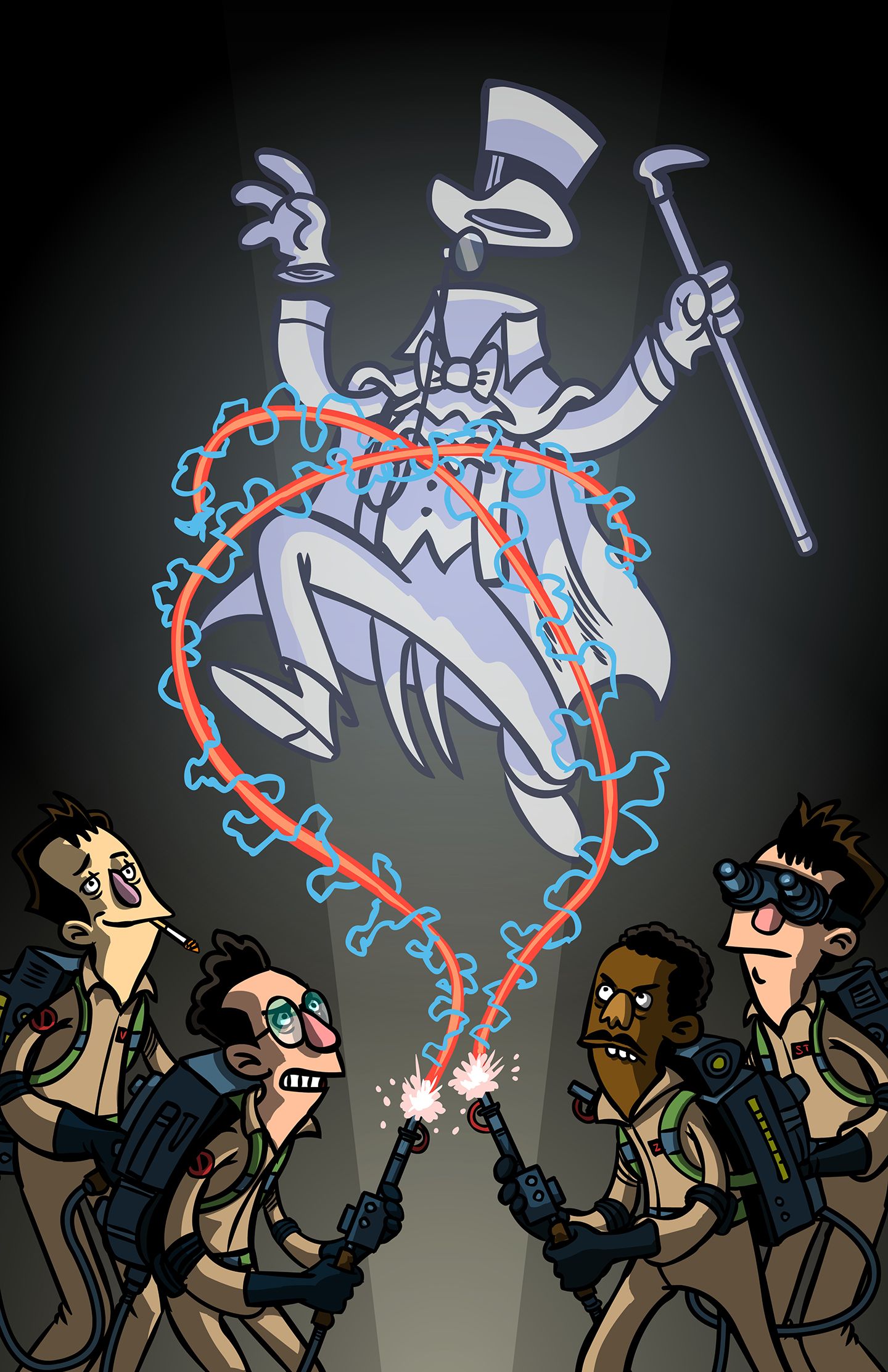 Line it is Drawn: The Ghostbusters Take on Comic Book Ghosts and Demons