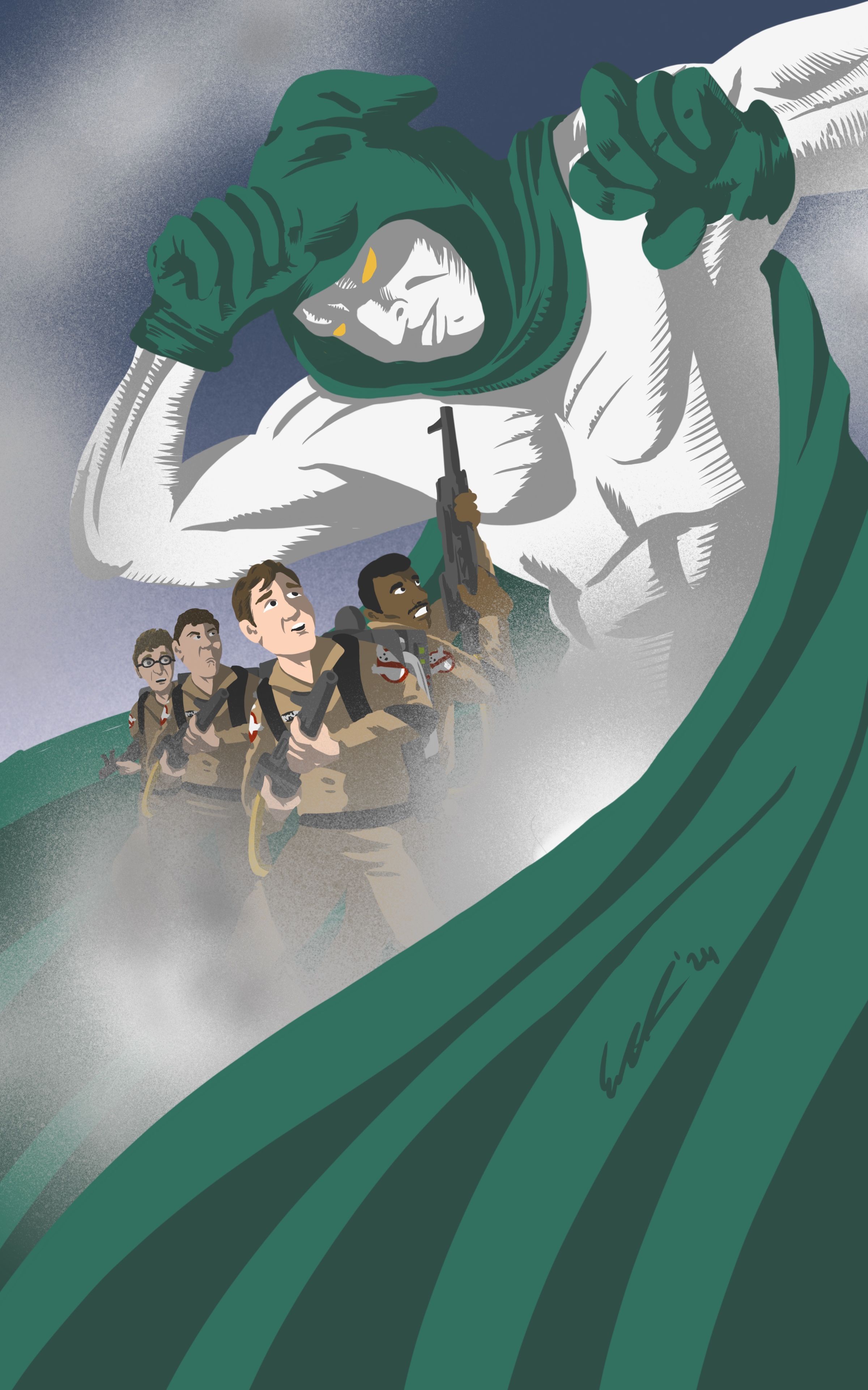 Line it is Drawn: The Ghostbusters Take on Comic Book Ghosts and Demons