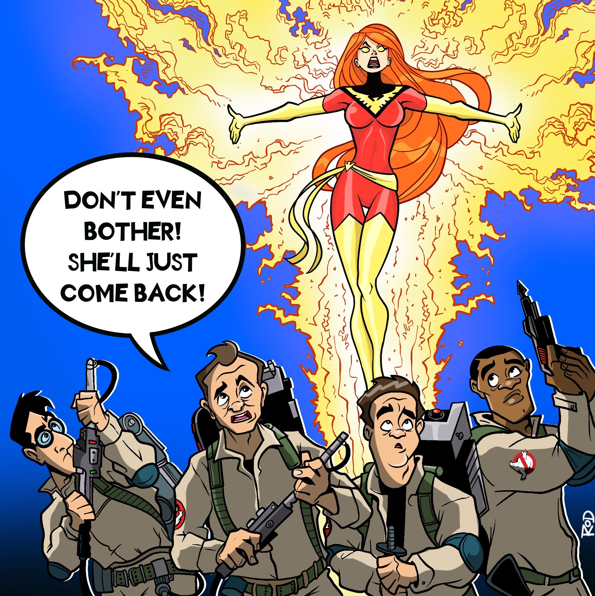Line it is Drawn: The Ghostbusters Take on Comic Book Ghosts and Demons