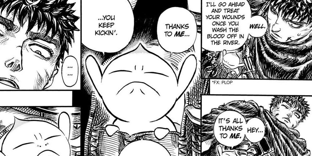 Puck Berserk Quotes Berserk Puck And King Egg | PlanetFigure