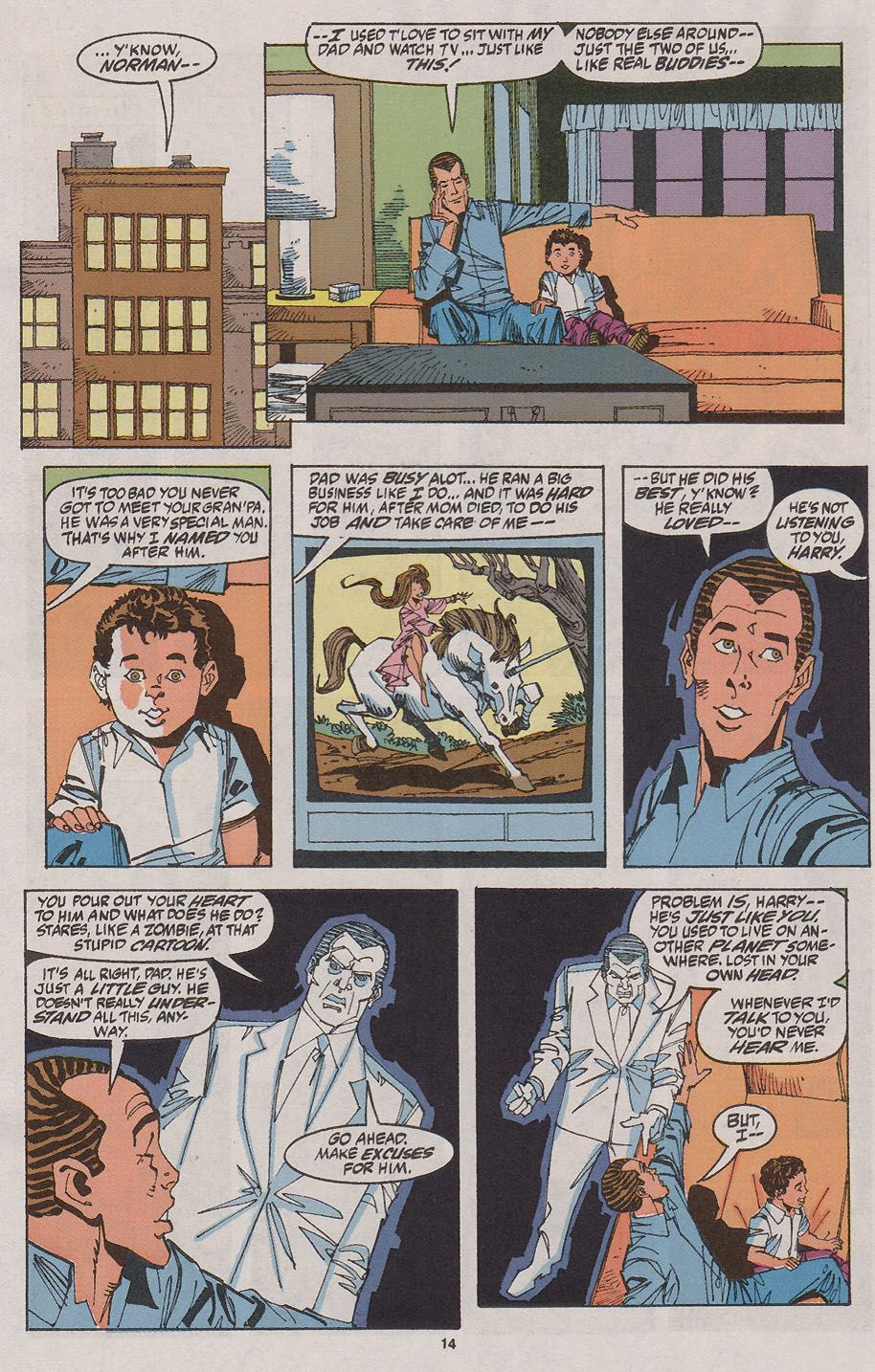 How Harry Osborn Became an Even More Unsettling Green Goblin Than His Dad
