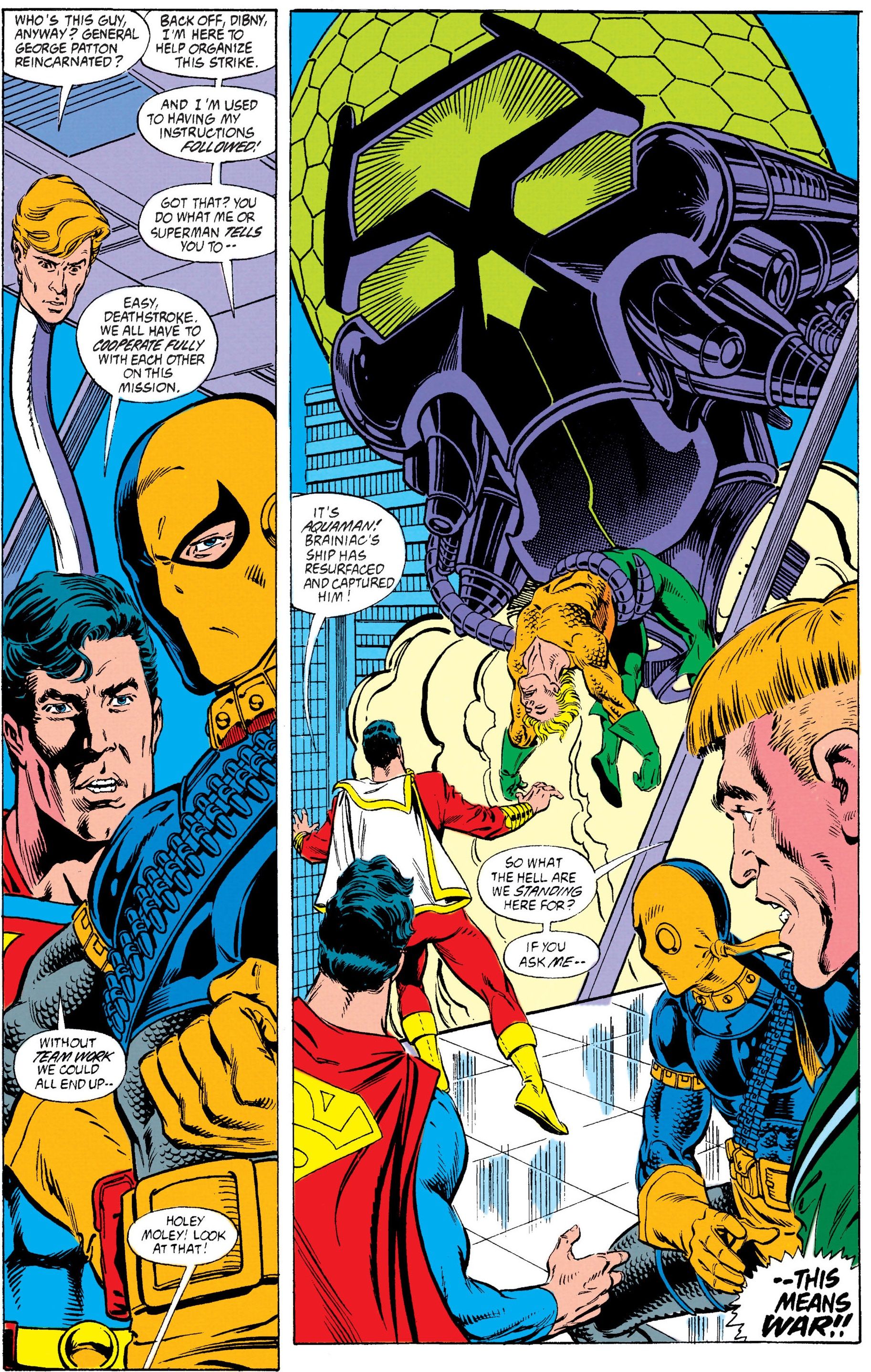 When Earth Was Invaded By Aliens, Superman Turned to...Deathstroke?!