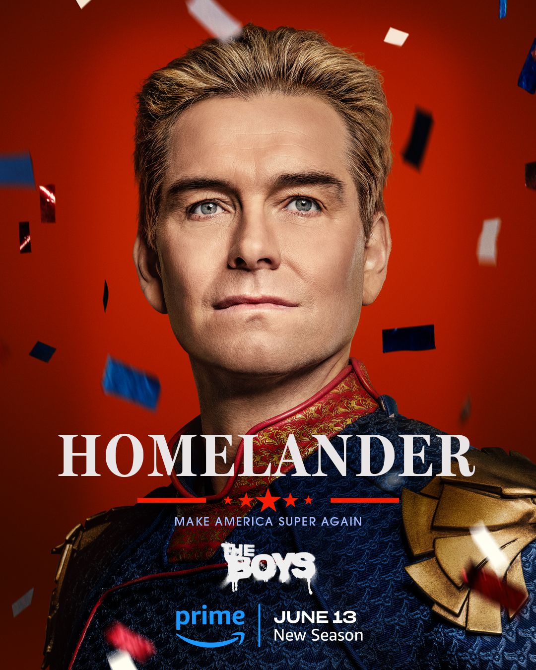 The Boys Season 4 Poster Reveals Homelander's Trump-Like Slogan