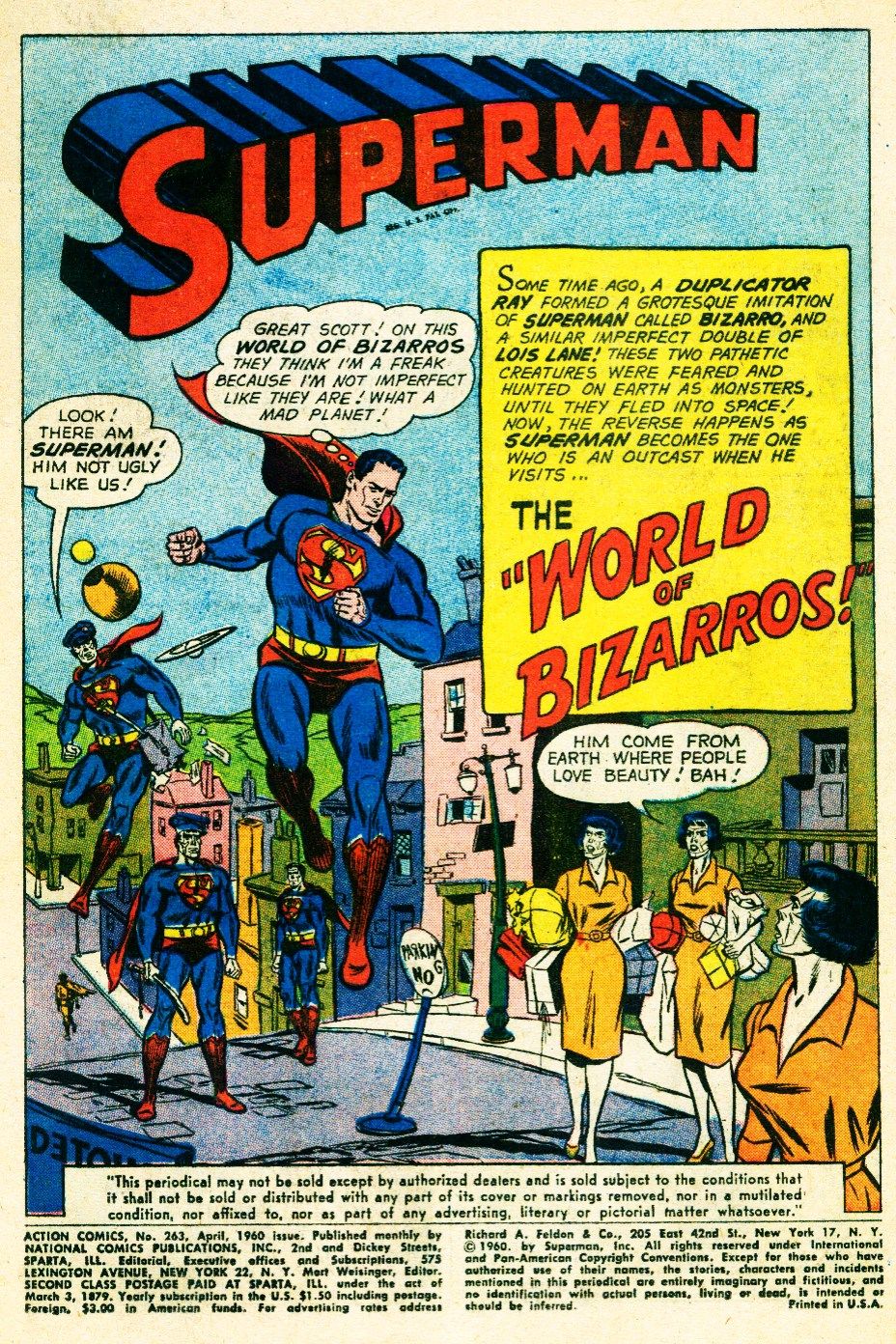 When Superman's Editor Called Out The Twilight Zone for Ripping Off Bizarro