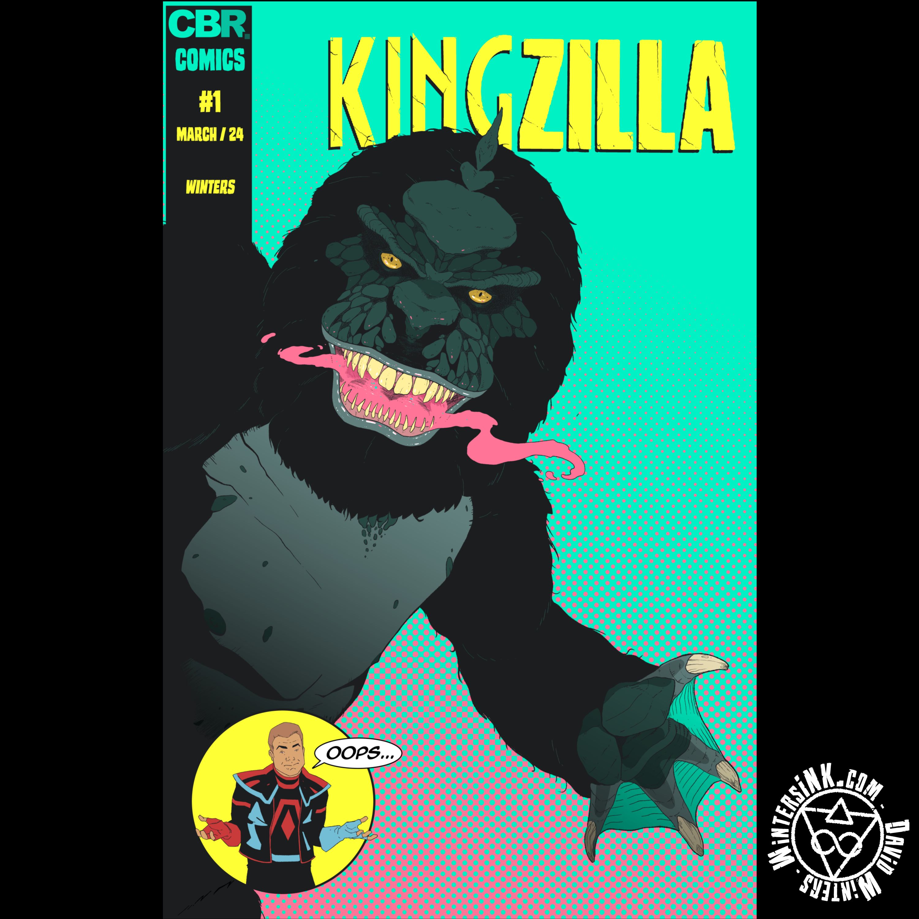 Line it is Drawn: Godzilla vs. Kong vs...Comic Book Characters?