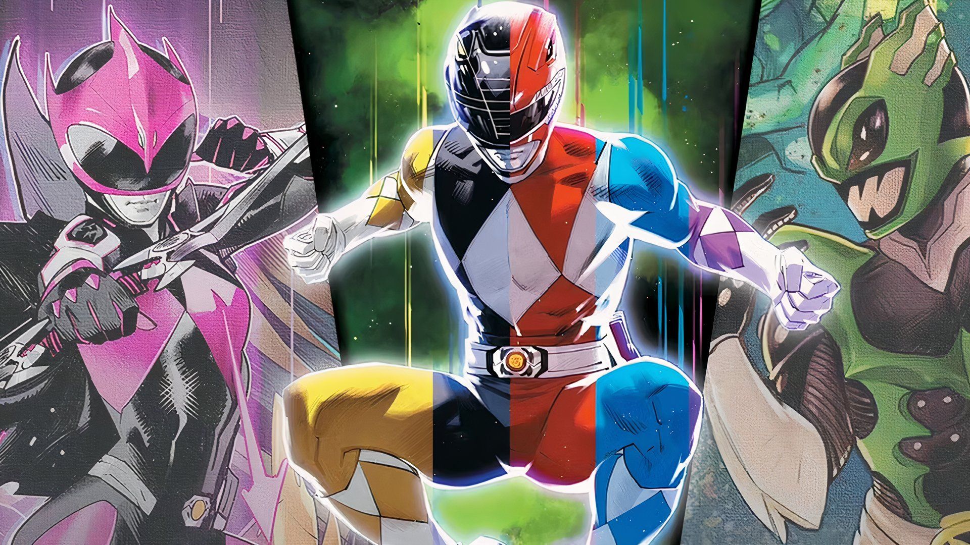 Dunkler Krieger Power Rangers Power Rangers Officially Debuts Its New