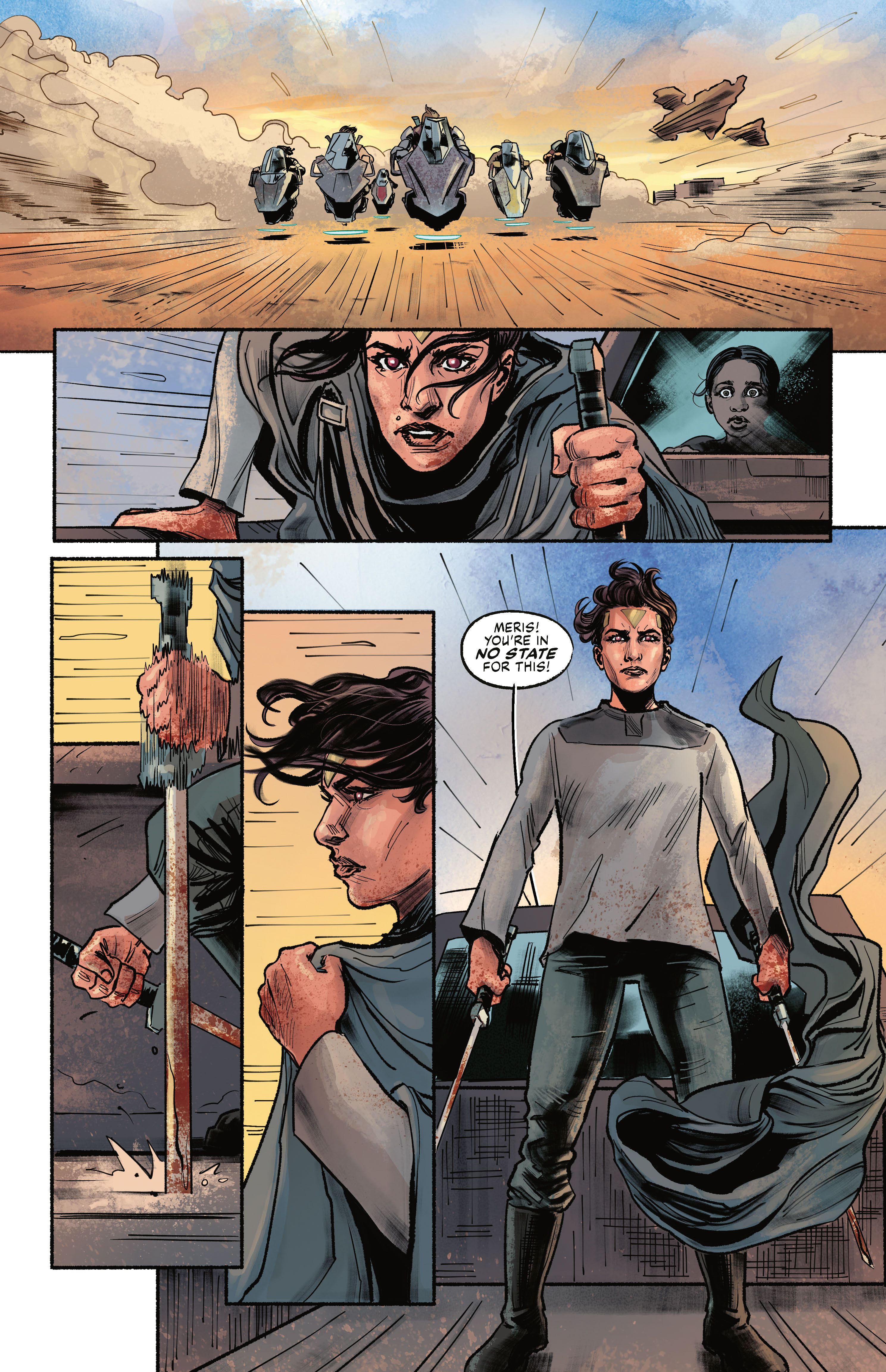 EXCLUSIVE: First Look at Wolverine Artist's Cyn an Upcoming Sci-Fi Story