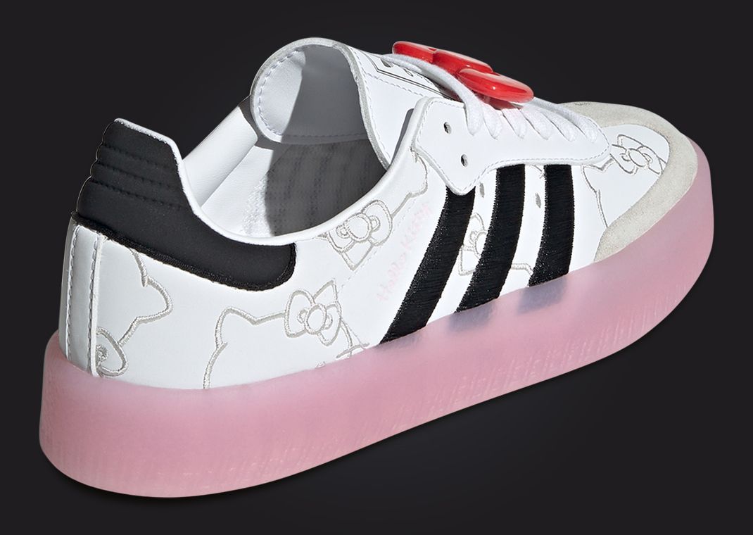 Hello Kitty's New Adidas Shoes Finally Get New Image Reveal Hello Kitty's New Adidas Shoes Finally Get New Image Reveal