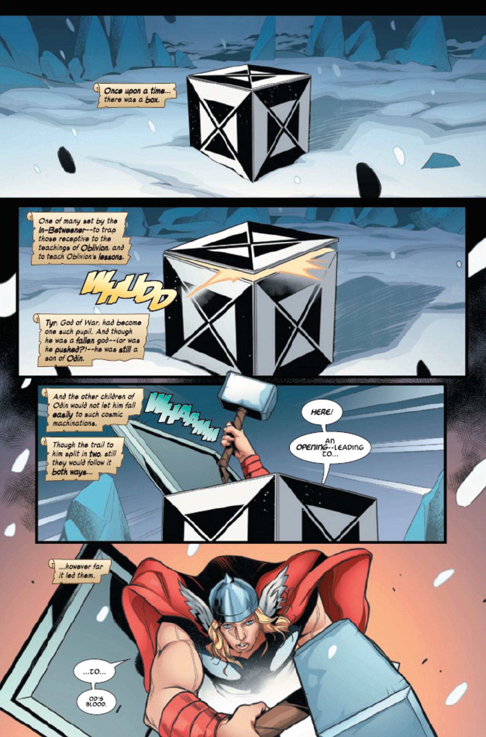 Odin Maravilha Thor Marvel Finally Reveals Odin's True Form, And It's