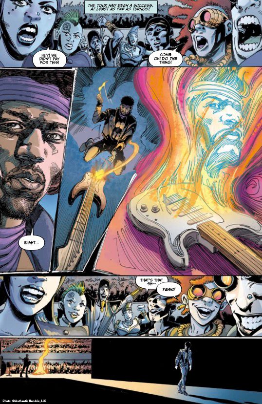 Jimi Hendrix Rocks Out in Space in New First Look