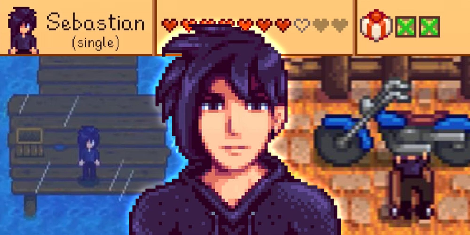 Stardew Valley's Sebastian Love & Friendship Guide