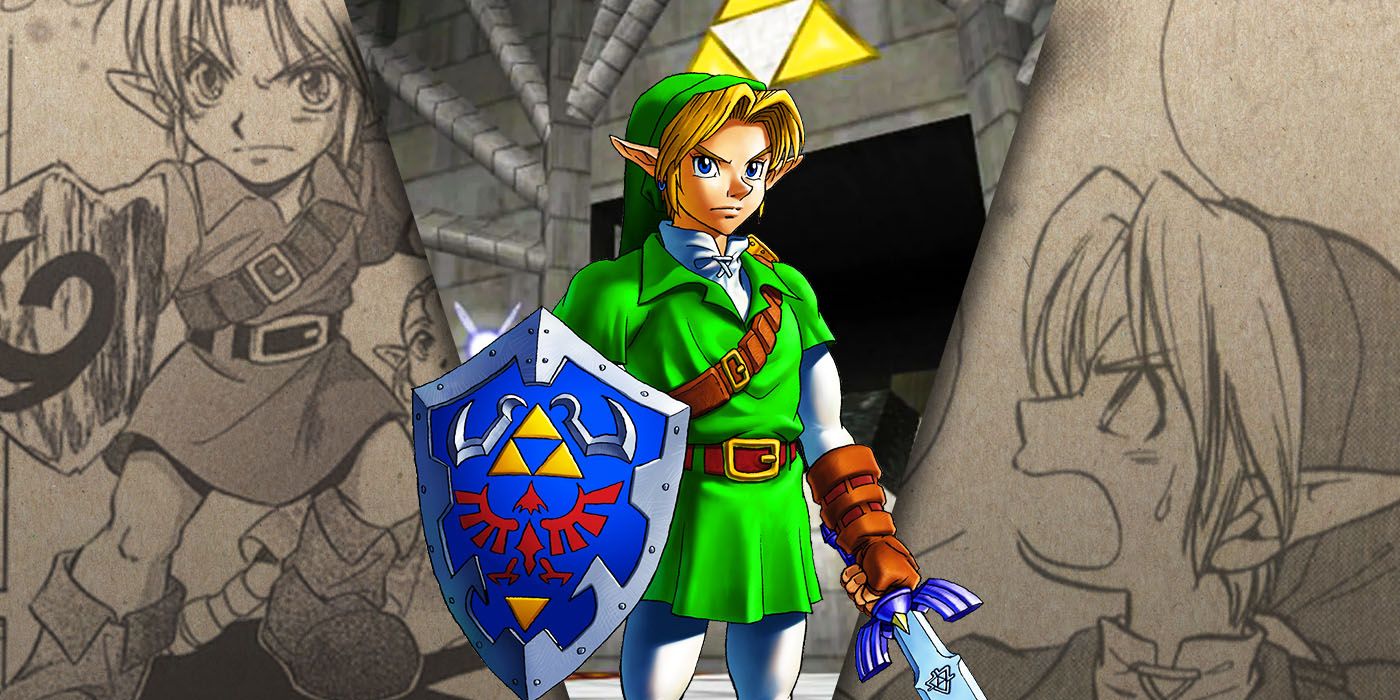 Ocarina Of Time Zelda Manga