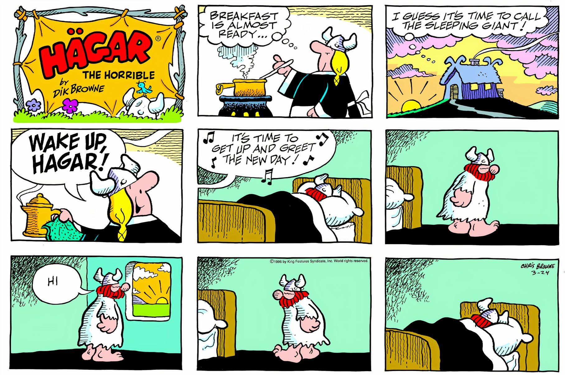 10 Funniest Hagar the Horrible Comics, Ranked