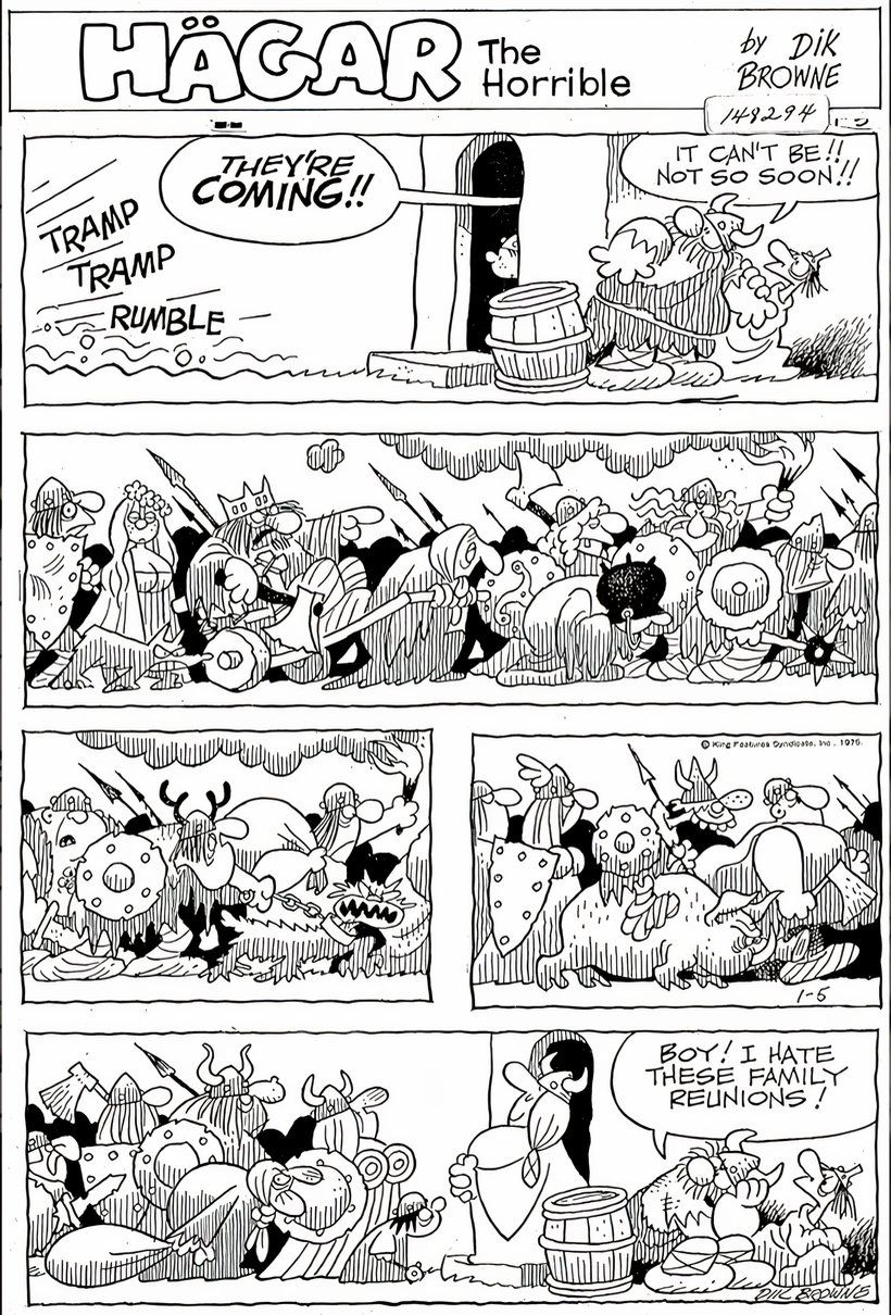 10 Funniest Hagar the Horrible Comics, Ranked