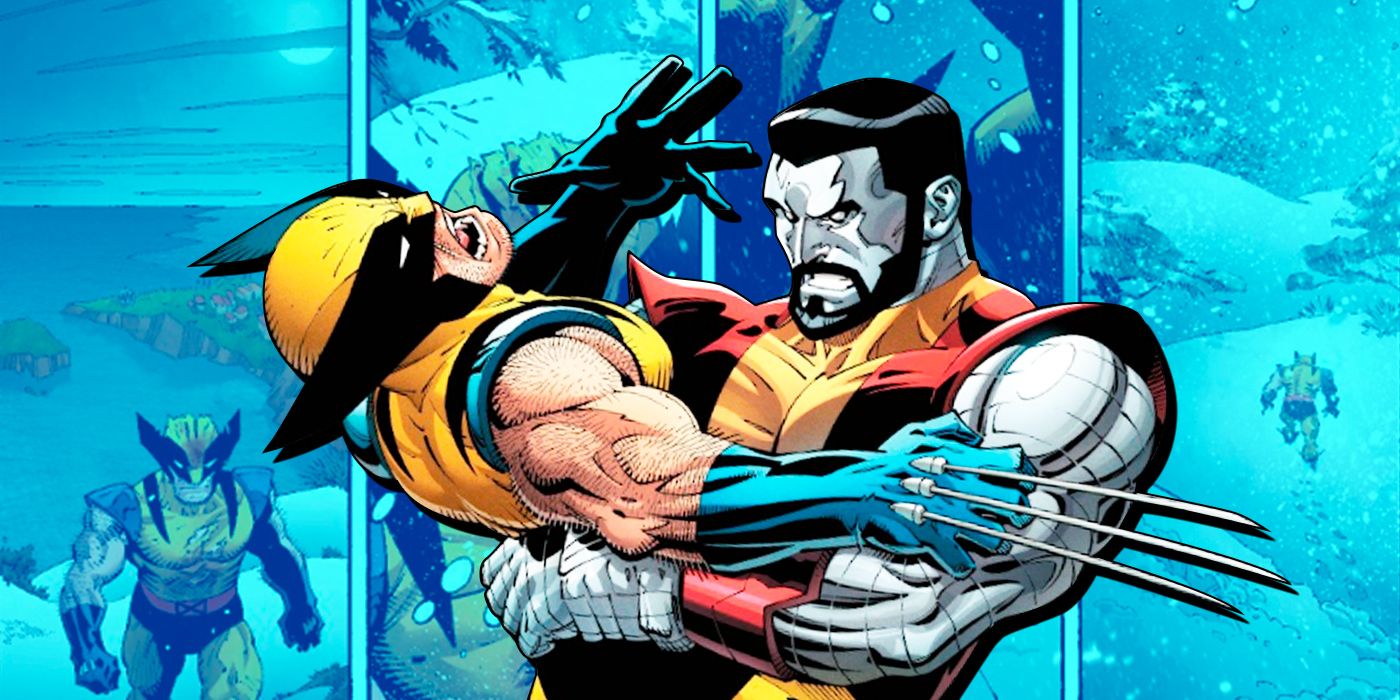 Wolverine Cyber Omega Red Vs Colossus Thing Marvel Vs DC