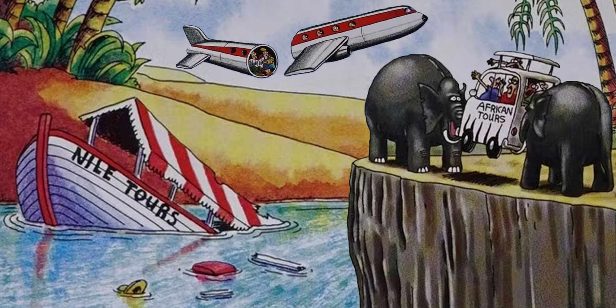 10 Funniest Far Side Comics About Vacations Gone Wrong