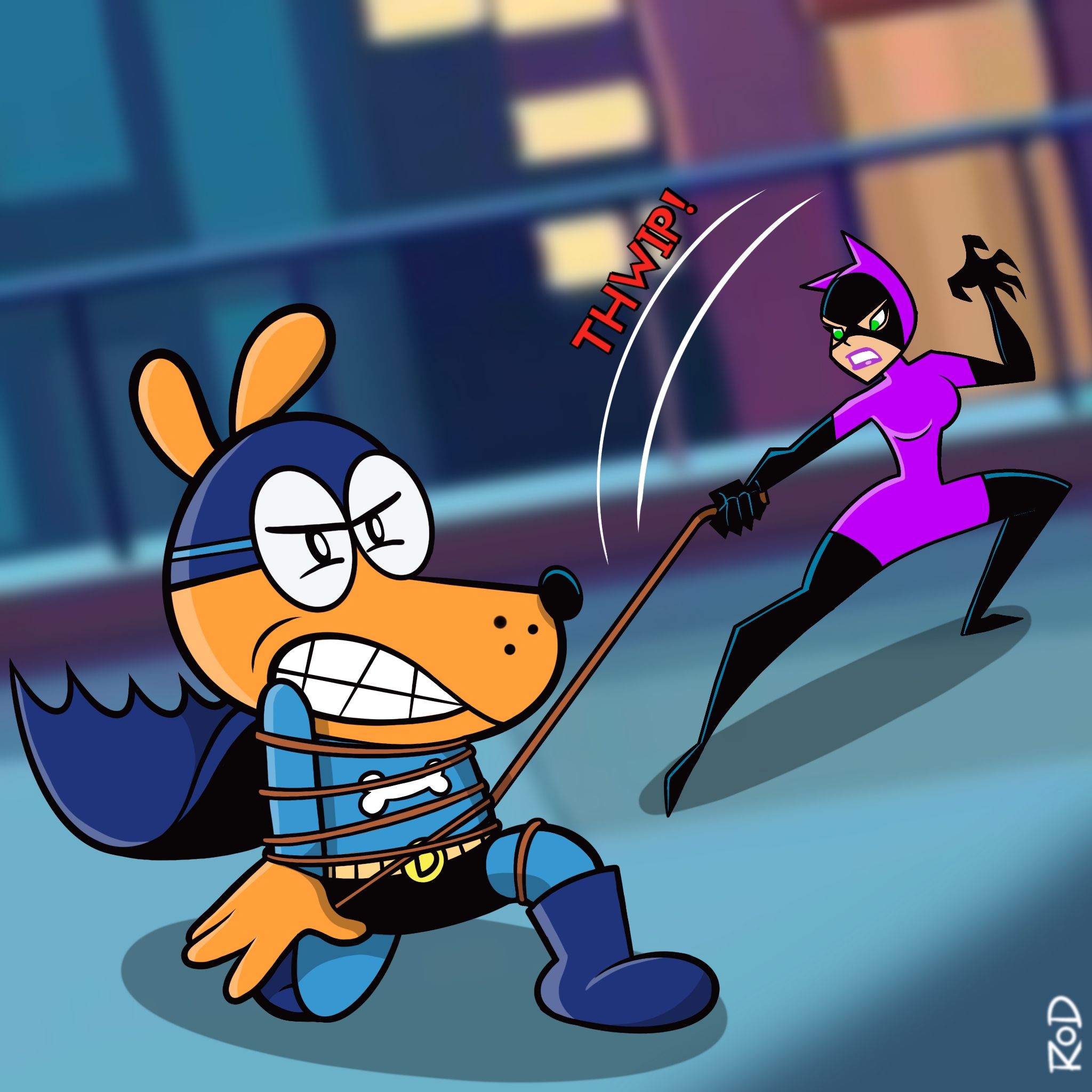 Line it is Drawn: Dog Man Teams Up With Comic Characters