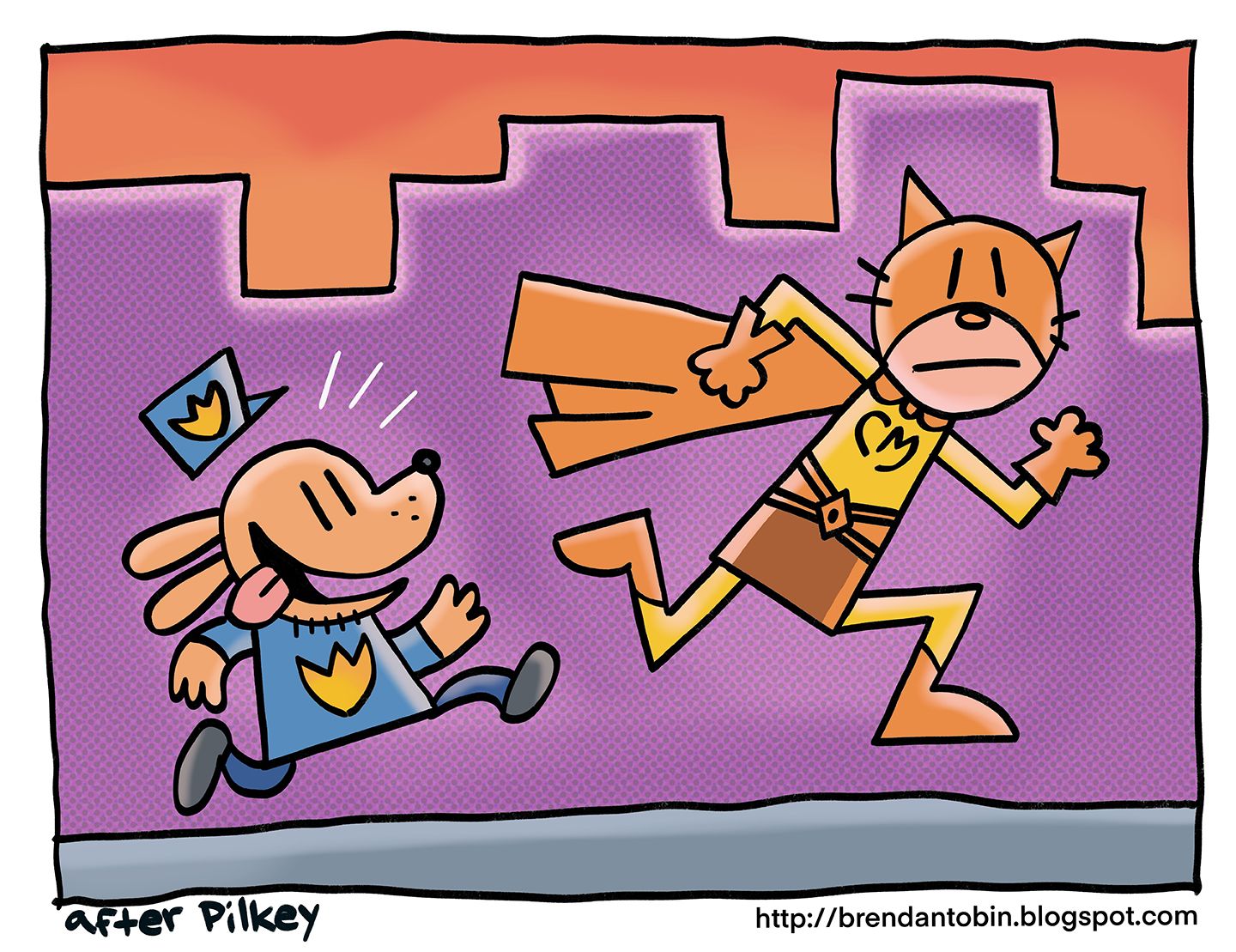 Line it is Drawn: Dog Man Teams Up With Comic Characters