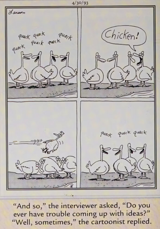 20 The Far Side Comic Strips That Barely Make Any Sense