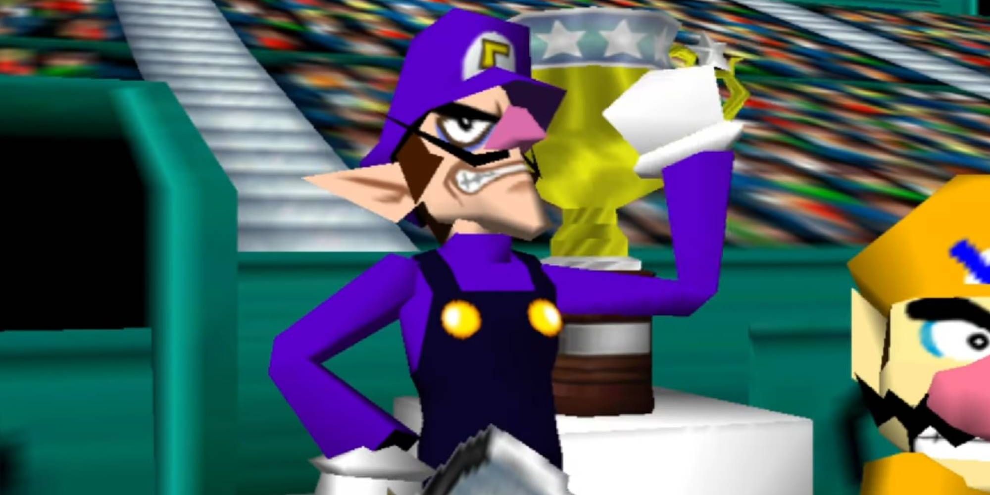 Waluigi In Super Mario 64 Ds Proof