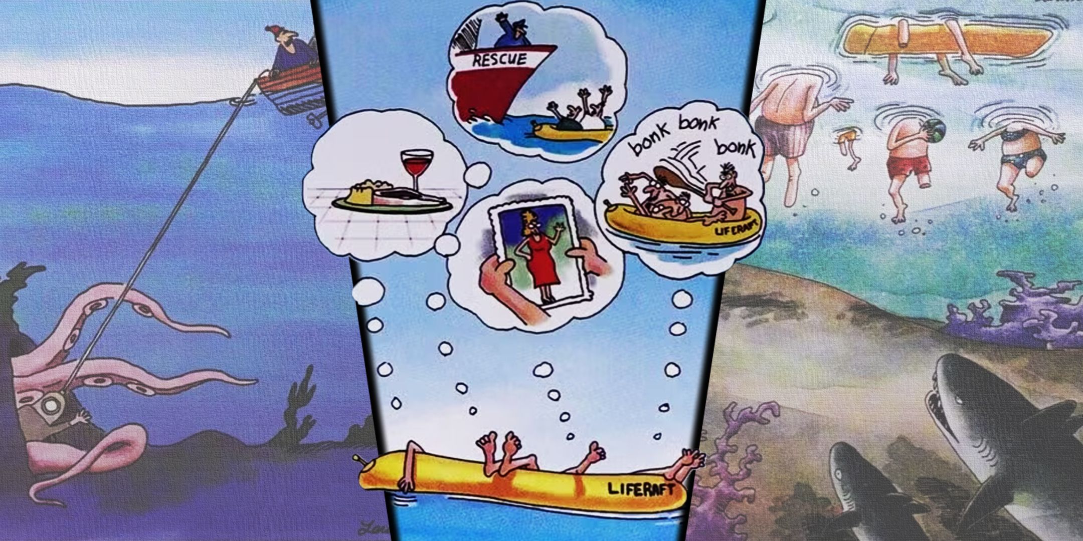 10 Hilarious Far Side Comics About the Ocean