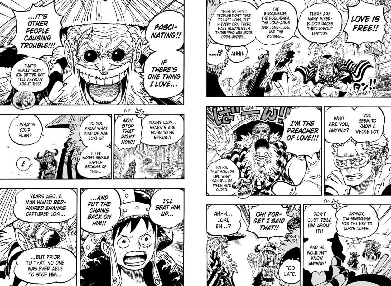 One Piece Chapter 1139 Review: The Race to Loki Heats