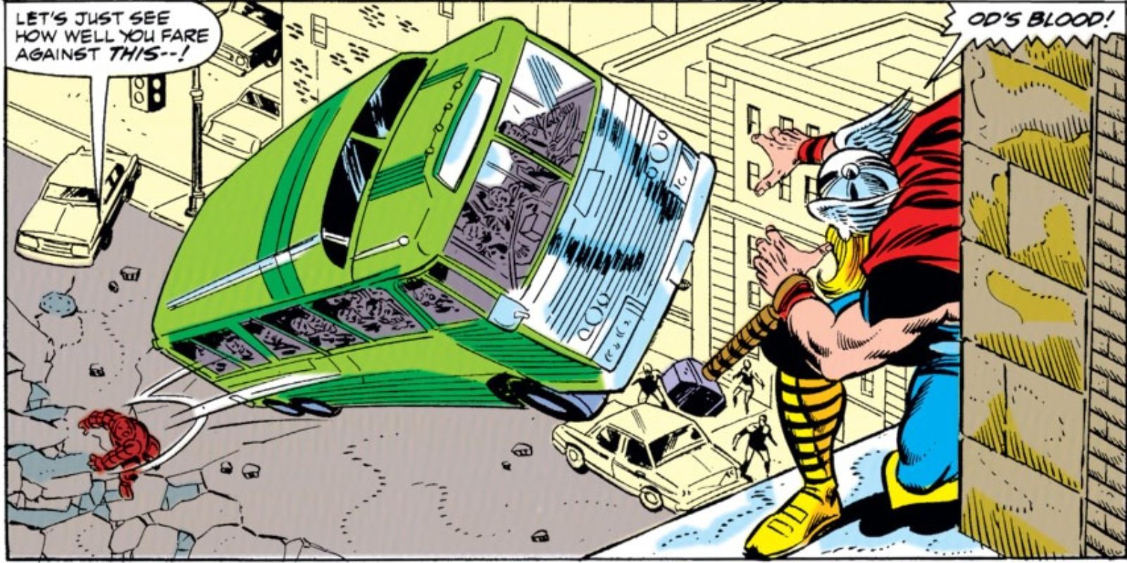 Thor Vs Juggernaut