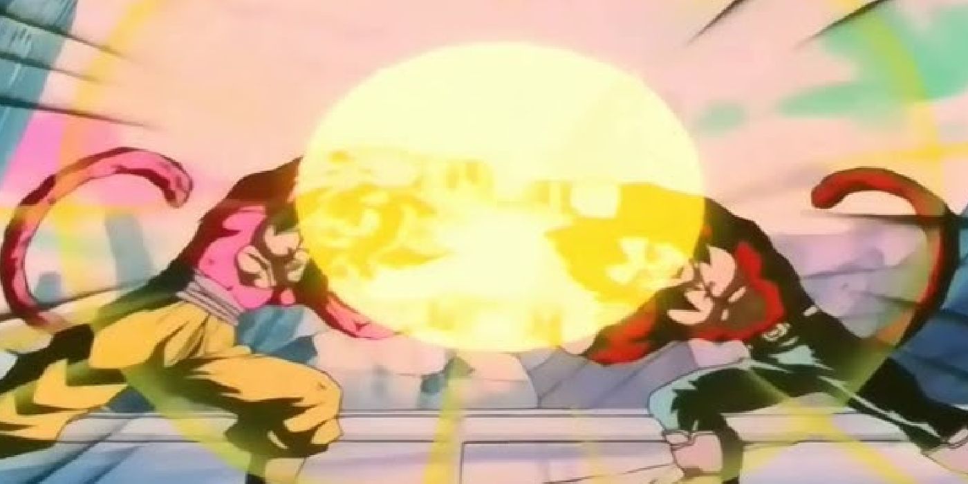 Goku Ssj4 And Vegeta Ssj4 Fusion Saiyan Warriors With Ultimate Power