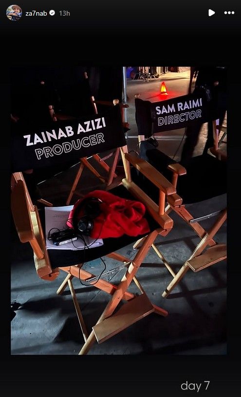 Sam Raimi's New Movie Shares BTS Image As Filming Gets Underway