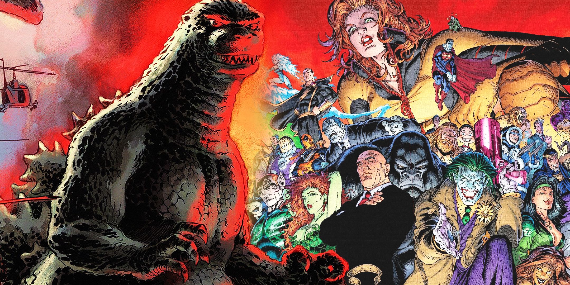 10 DC Villains Who Could Challenge Godzilla