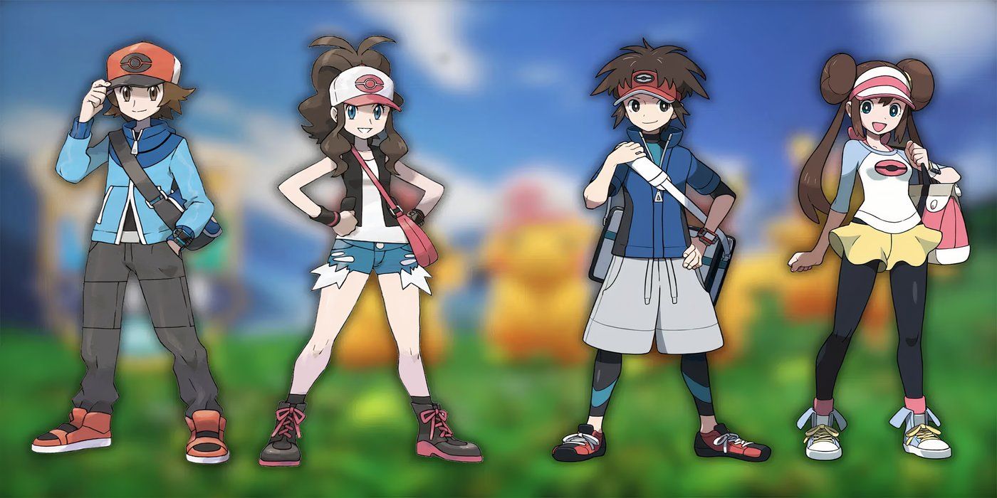 Pokemon Black And White Characters Pokémon Black/White Characters