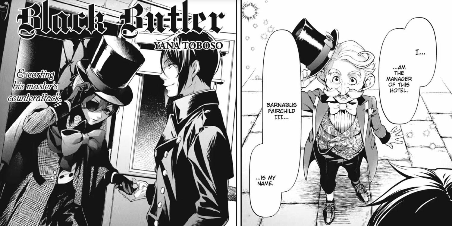 Manga Page Black Butler