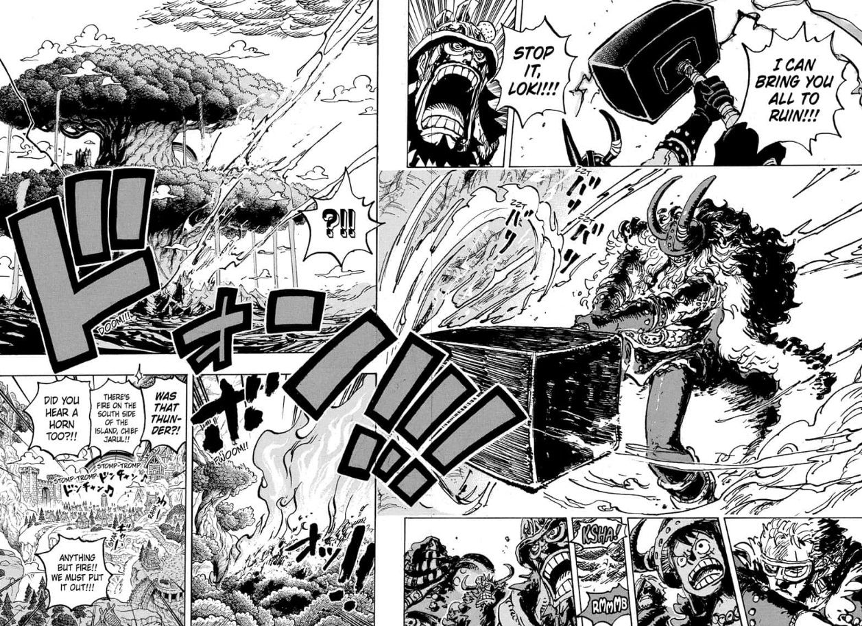 One Piece Chapter 1142 Review: Loki Brings Elbaph to the Brink of Ruin