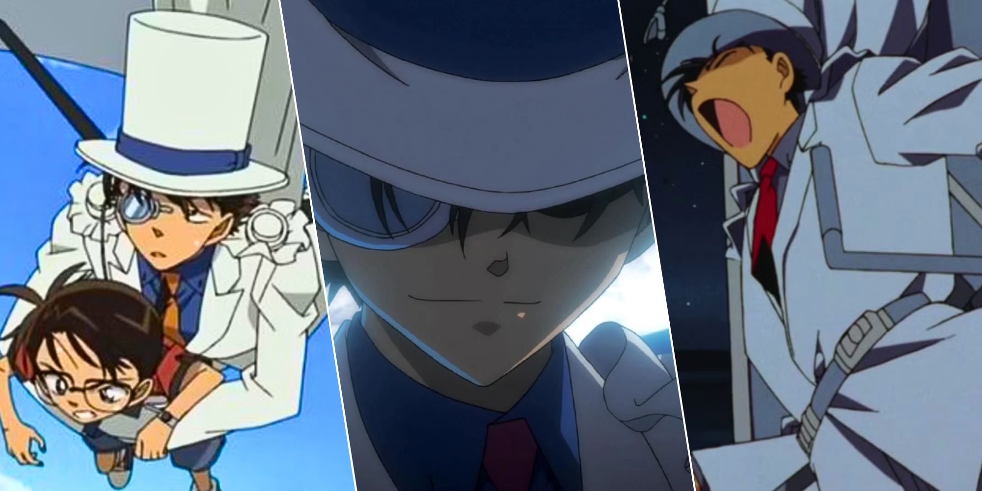Every Kaito Kid Appearance in the Detective Conan Movies, Ranked