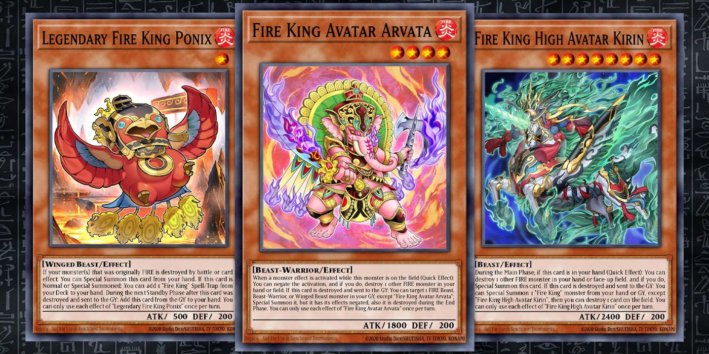 Yu-Gi-Oh!: 10 Strongest Fire King Cards, Ranked