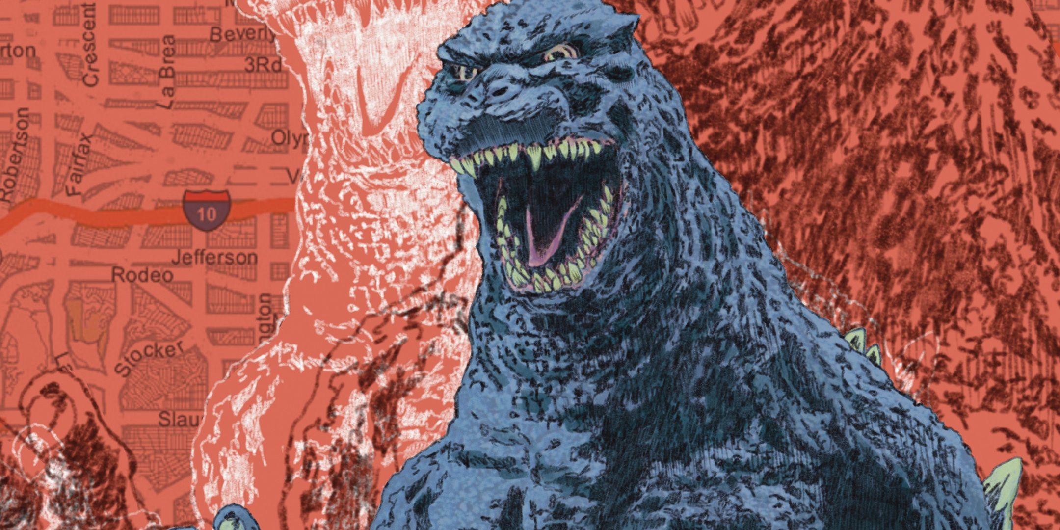 Godzilla vs. Los Angeles #1 Advance Review - Godzilla's Visit to the City of Angels Brings out ...