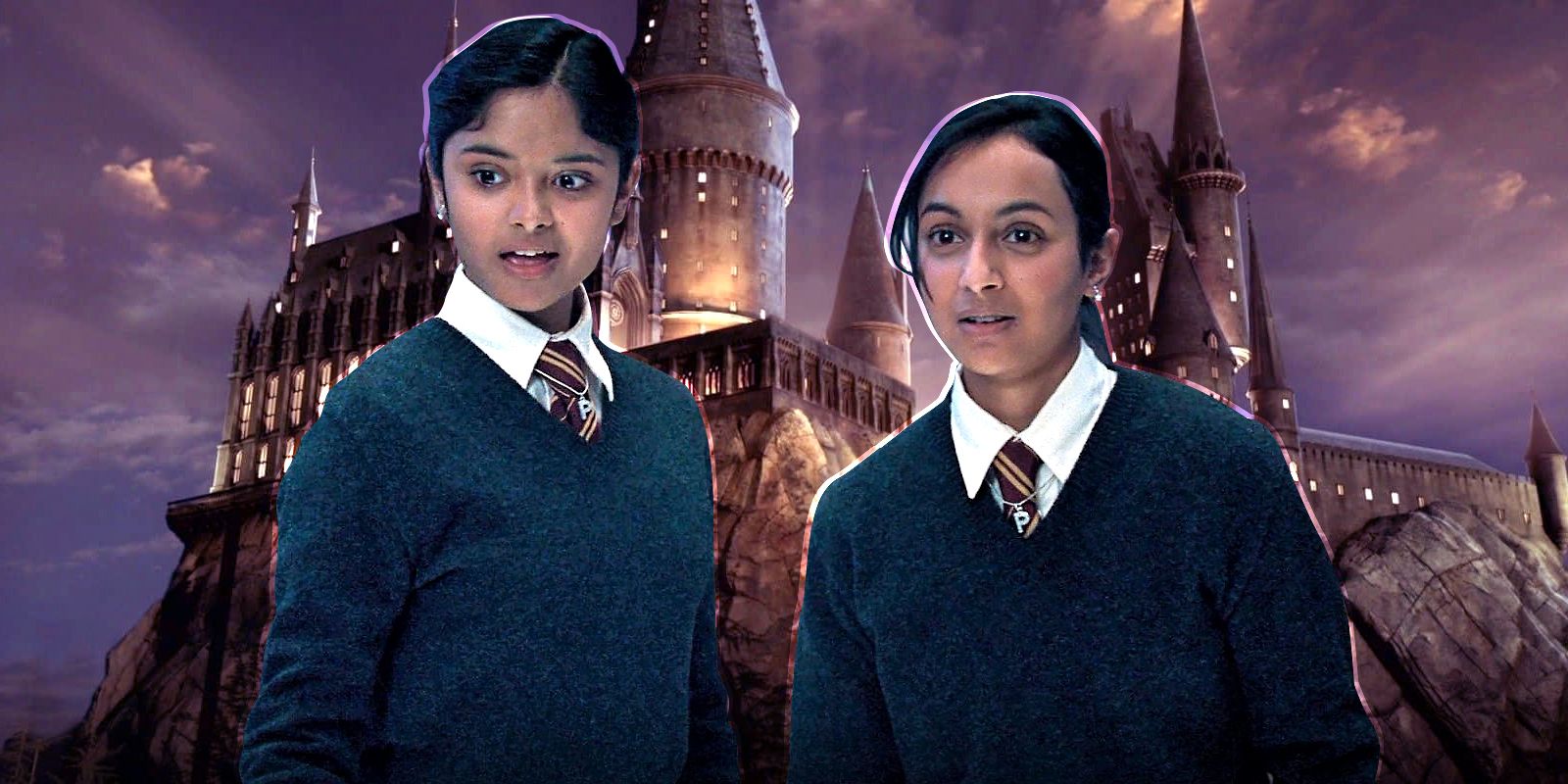 Harry Potter Parvati And Padma Patil Harry Potter And The Goblet Of