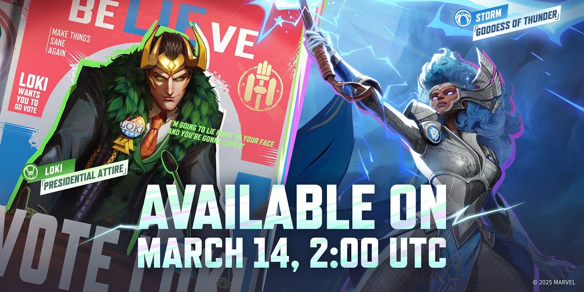 President Loki and the Goddess of Thunder are Coming to Marvel Rivals
