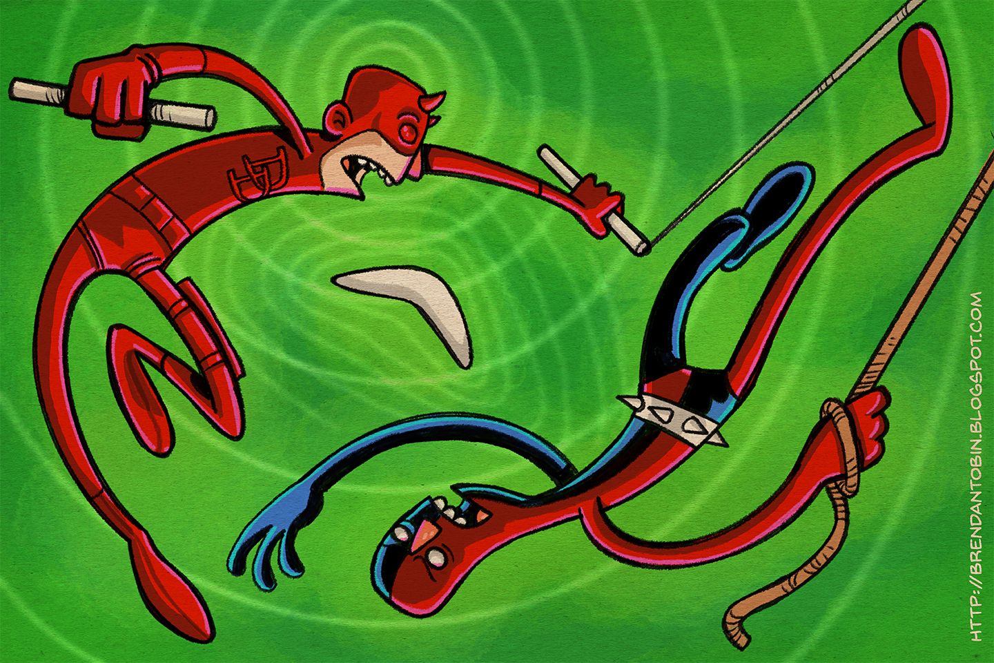 The Line it is Drawn: Daredevil Team-Ups